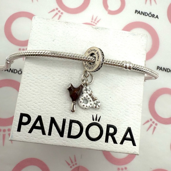 Pandora | Jewelry | Disney Parks Ice Cream Bar Mickey Minnie Donut ...